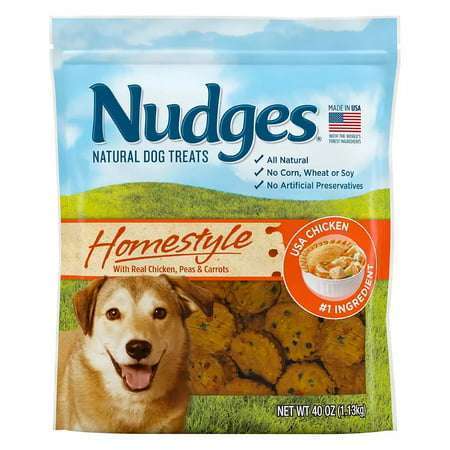 Nudges Homestyle Pot Pie Dog Treats 40 oz. - FurLyfe!